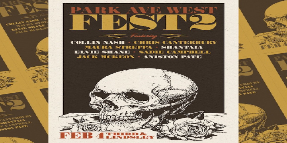 Park Ave West Fest 2 featuring Collin Nash , Maura Streppa , Chris ...