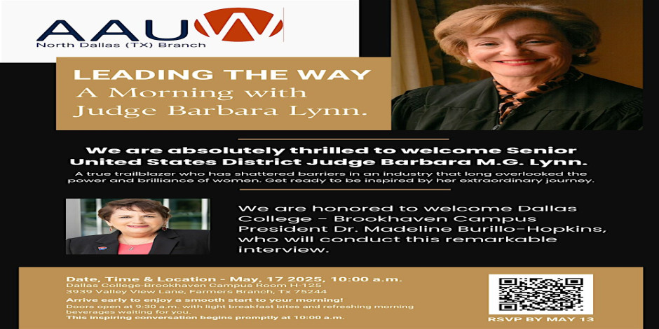 Leading the Way: A Morning with Judge Barbara M.G. Lynn - UNATION