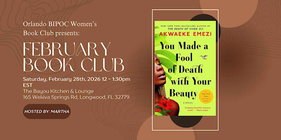 Orlando BIPOC Women's Book Club - February 2026 Book Club - UNATION