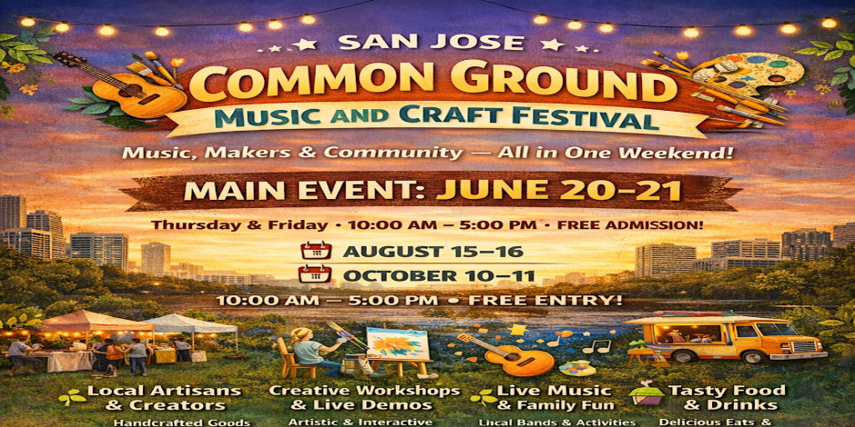 THE SAN JOSE COMMON GROUND MUSIC AND CRAFT FESTIVAL San Jose Tickets ...