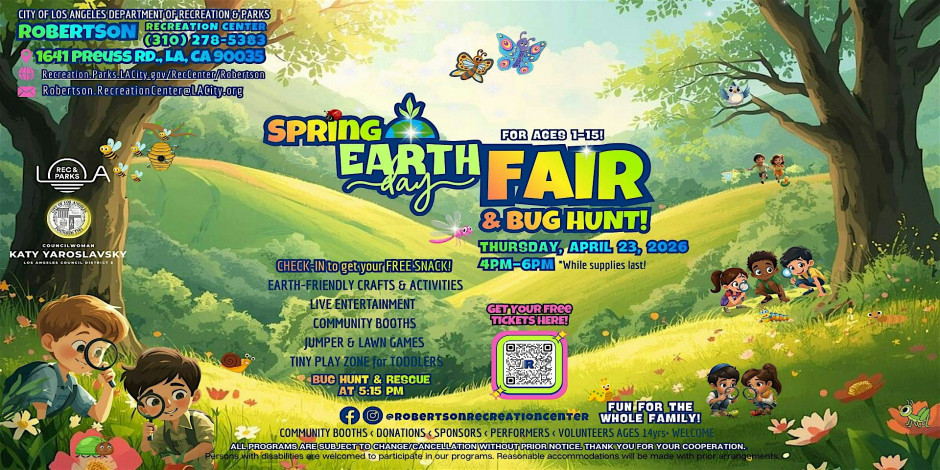 SPRING EARTH DAY FAIR & BUG HUNT - 2026 - UNATION
