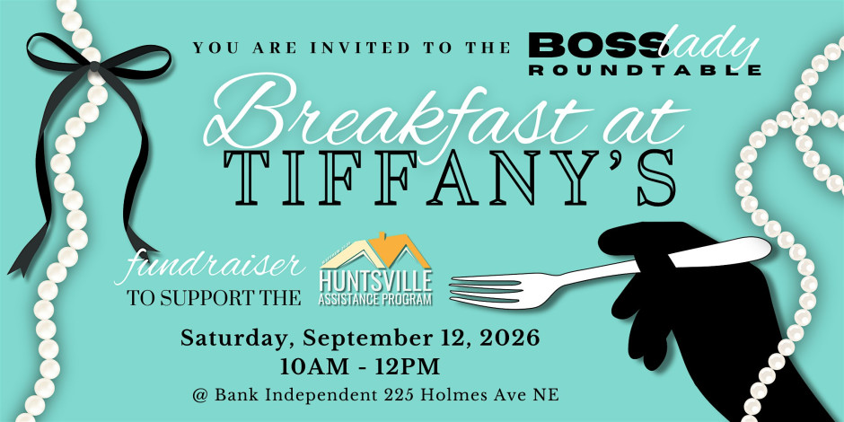 Breakfast at Tiffany’s Fundraiser for Huntsville Assistance Program ...