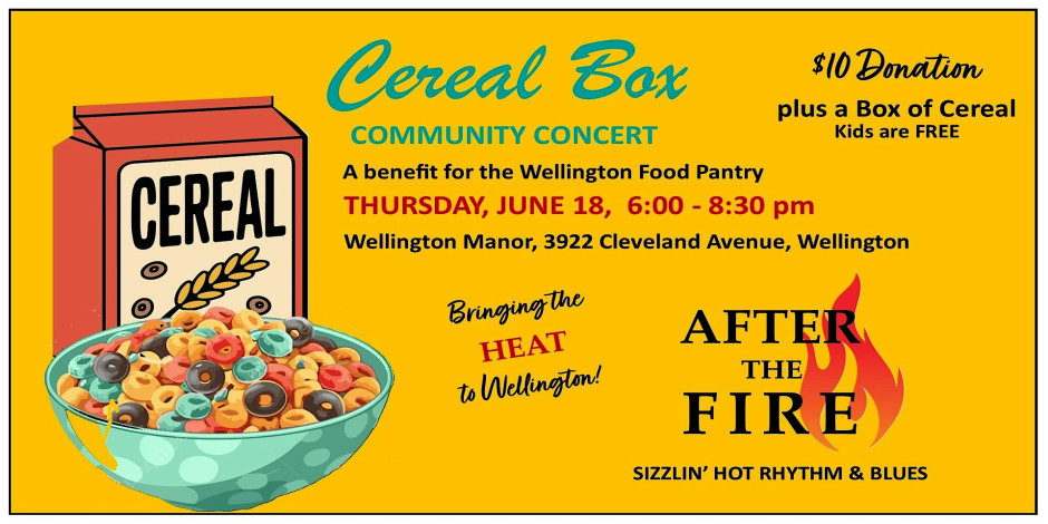 3rd Annual Cereal Box Concert Wellington Tickets - 06/18/2026 - UNATION