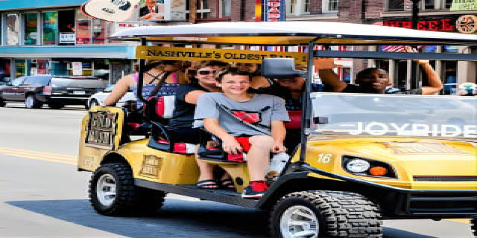 Explore the City of Nashville Sightseeing Tour by Golf Cart - UNATION