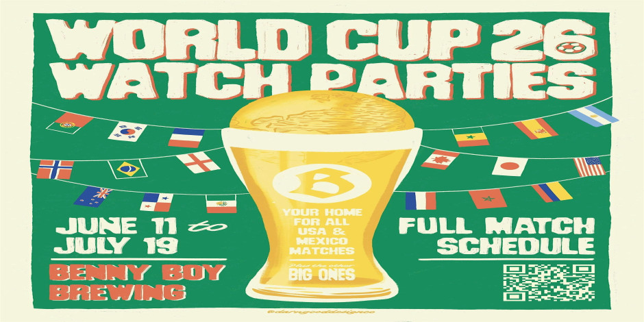 Benny Boy Brewing x TCW World Cup Watch Party: Mexico vs. South Africa ...
