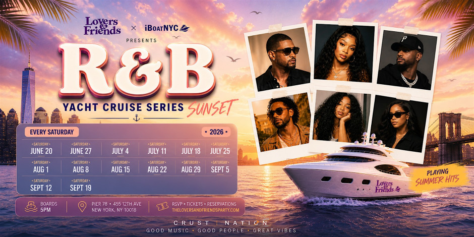 R&B on the River - Sunset Boat Party Yacht Cruise New York Tickets - 06 ...