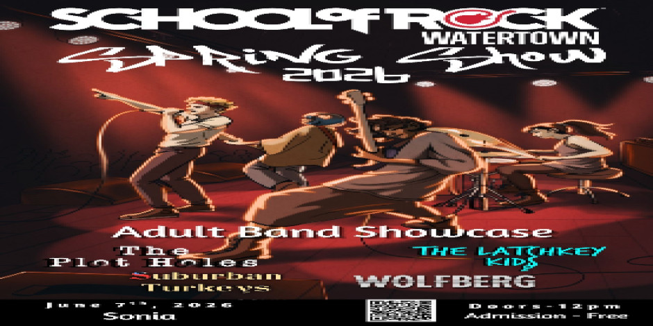 School of Rock Watertown - Spring Show 2026 Adult Band Showcase, The ...