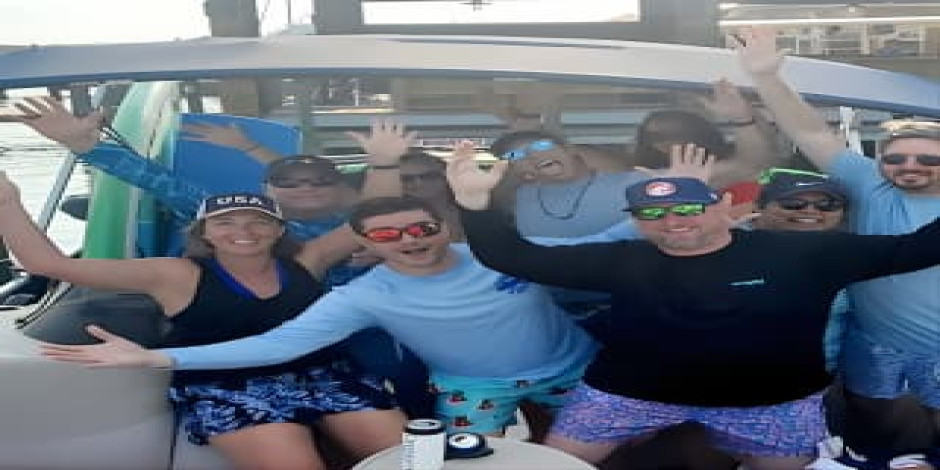 Choose 3-6 hrs. Captained Pontoon Crab Island w/ Dolphin Cruise - UNATION