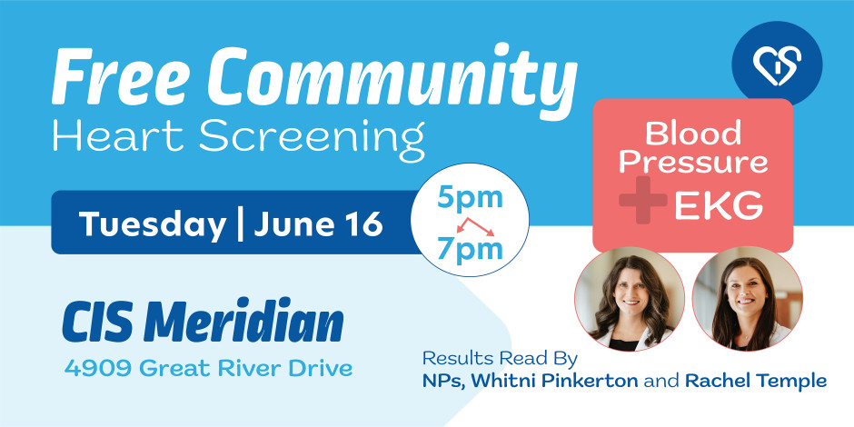 CIS Meridian: Free EKG and Blood Pressure Screening - UNATION