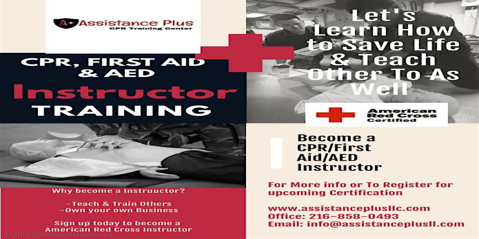 Become A Instructor for FIRST AID, CPR, AED or BLS (Basic Life Support ...