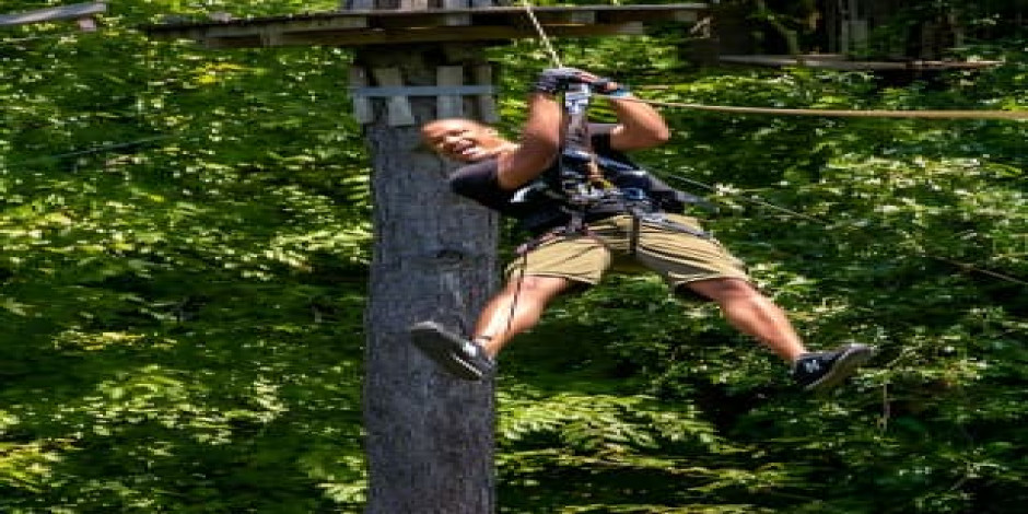 Adventure Park Ziplining and Climbing in Nashville - UNATION